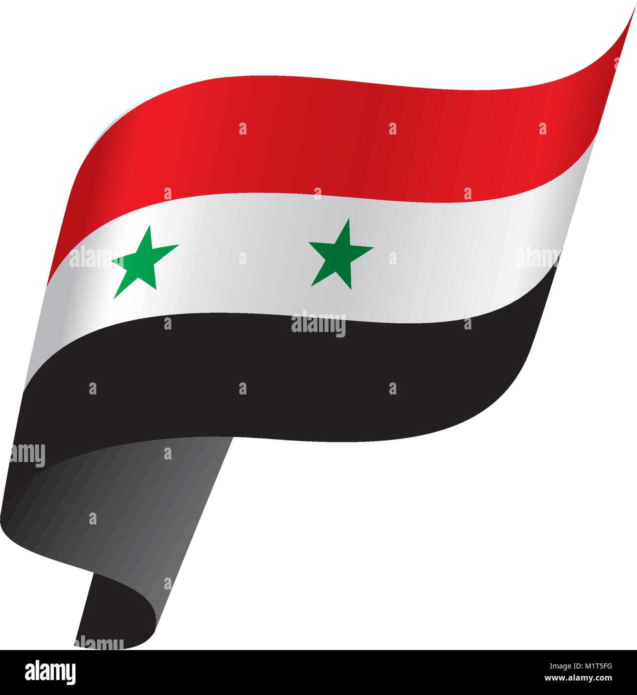 Syria flag, vector illustration Stock Vector Image & Art - Alamy