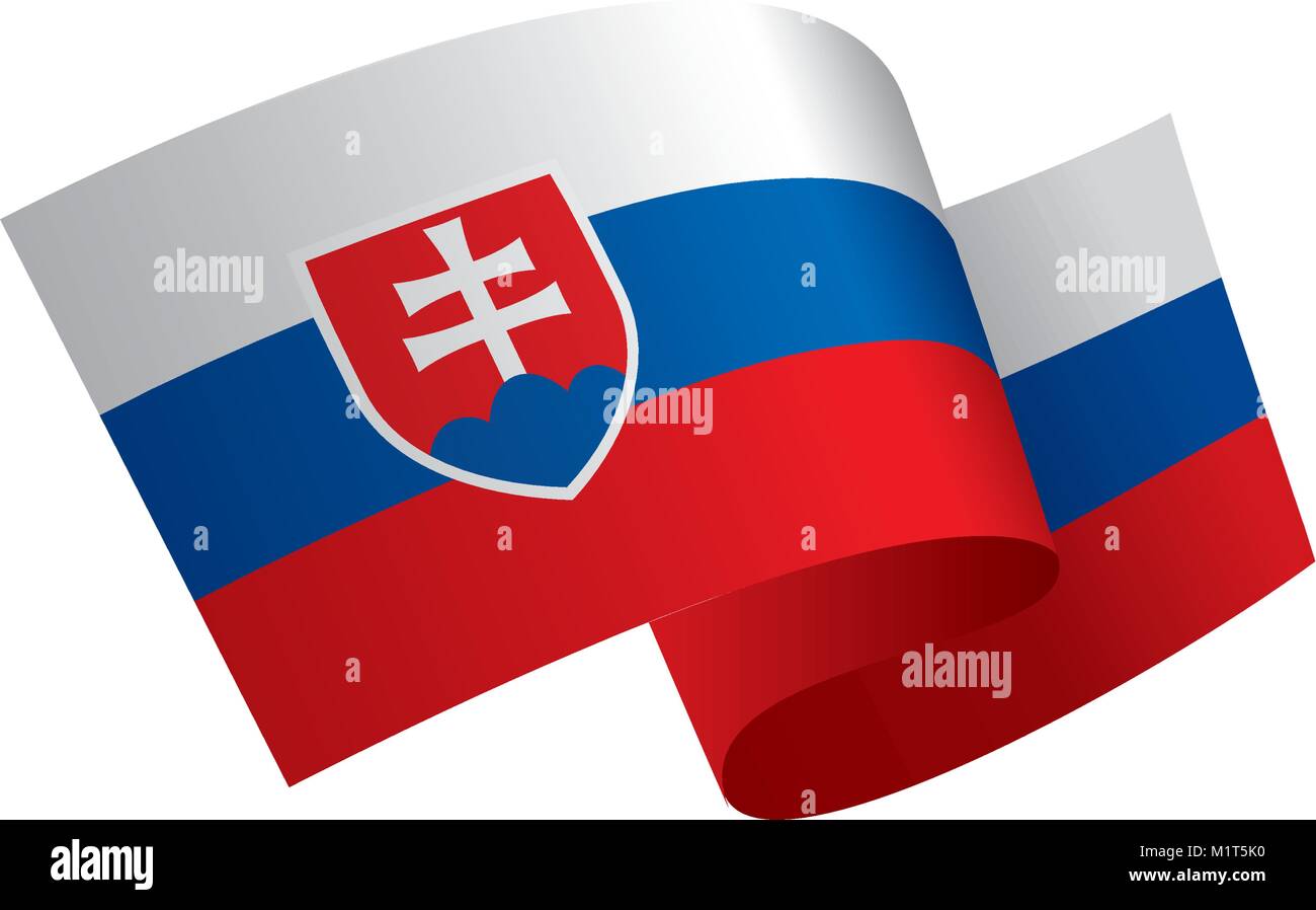 Slovakia flag, vector illustration Stock Vector Image & Art - Alamy