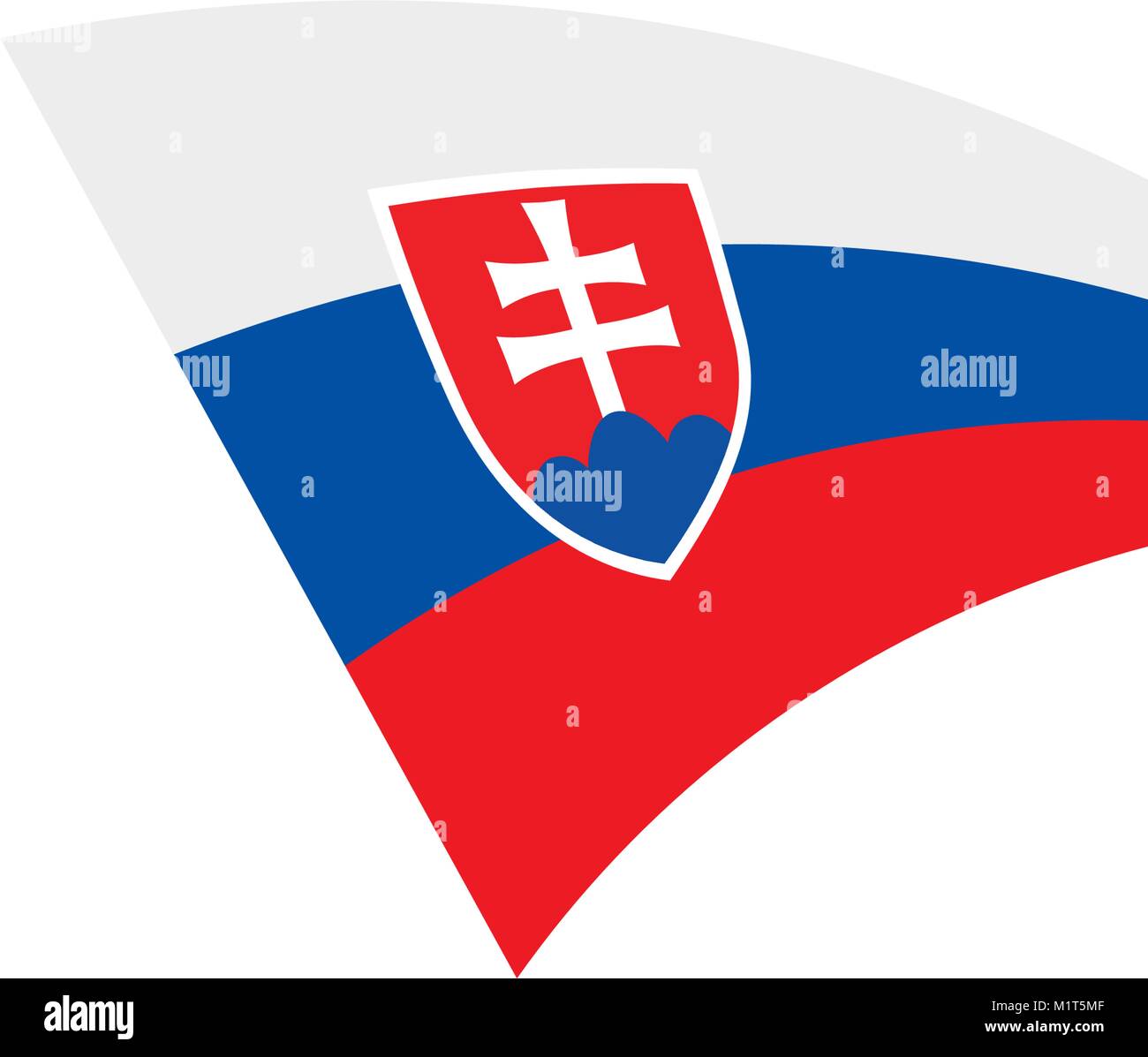 Slovakia flag, vector illustration Stock Vector Image & Art - Alamy