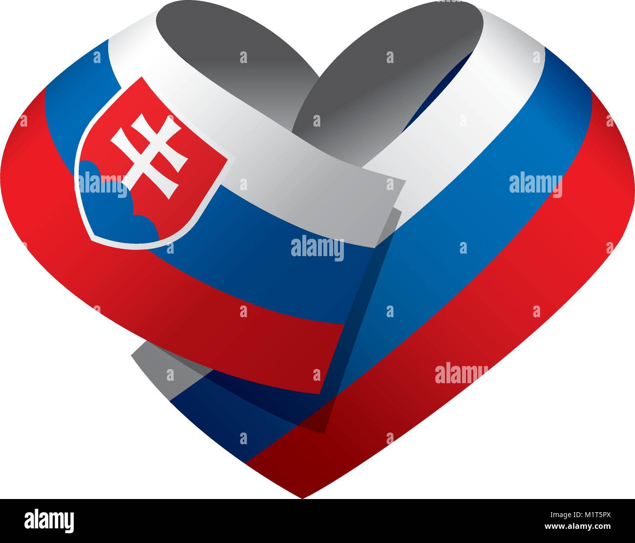 Slovakia flag, vector illustration Stock Vector Image & Art - Alamy