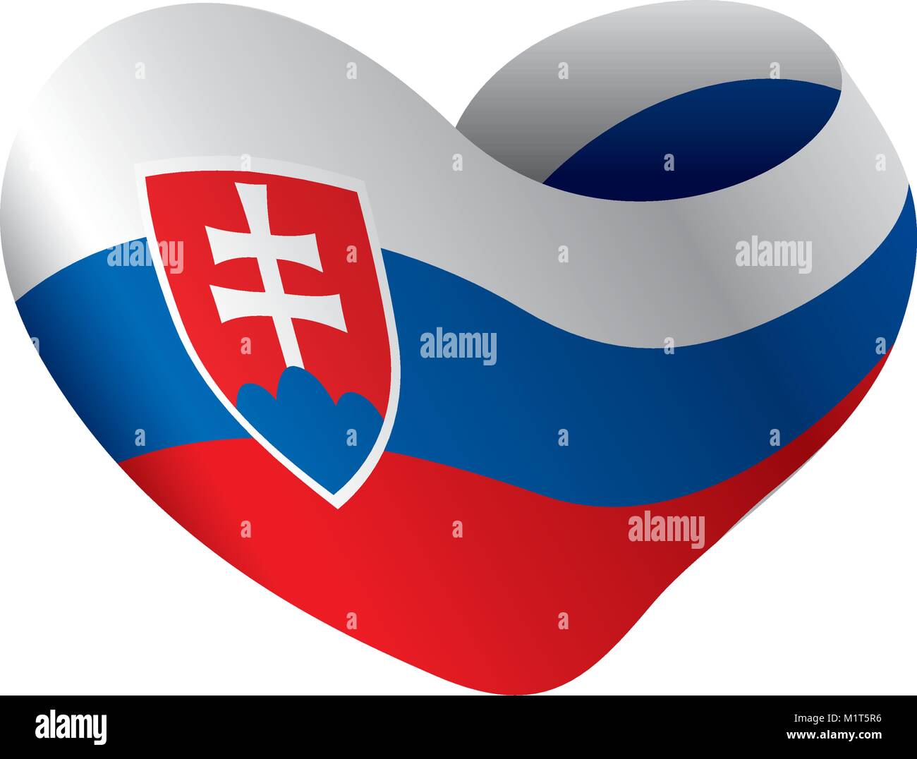 Slovakia flag, vector illustration Stock Vector Image & Art - Alamy