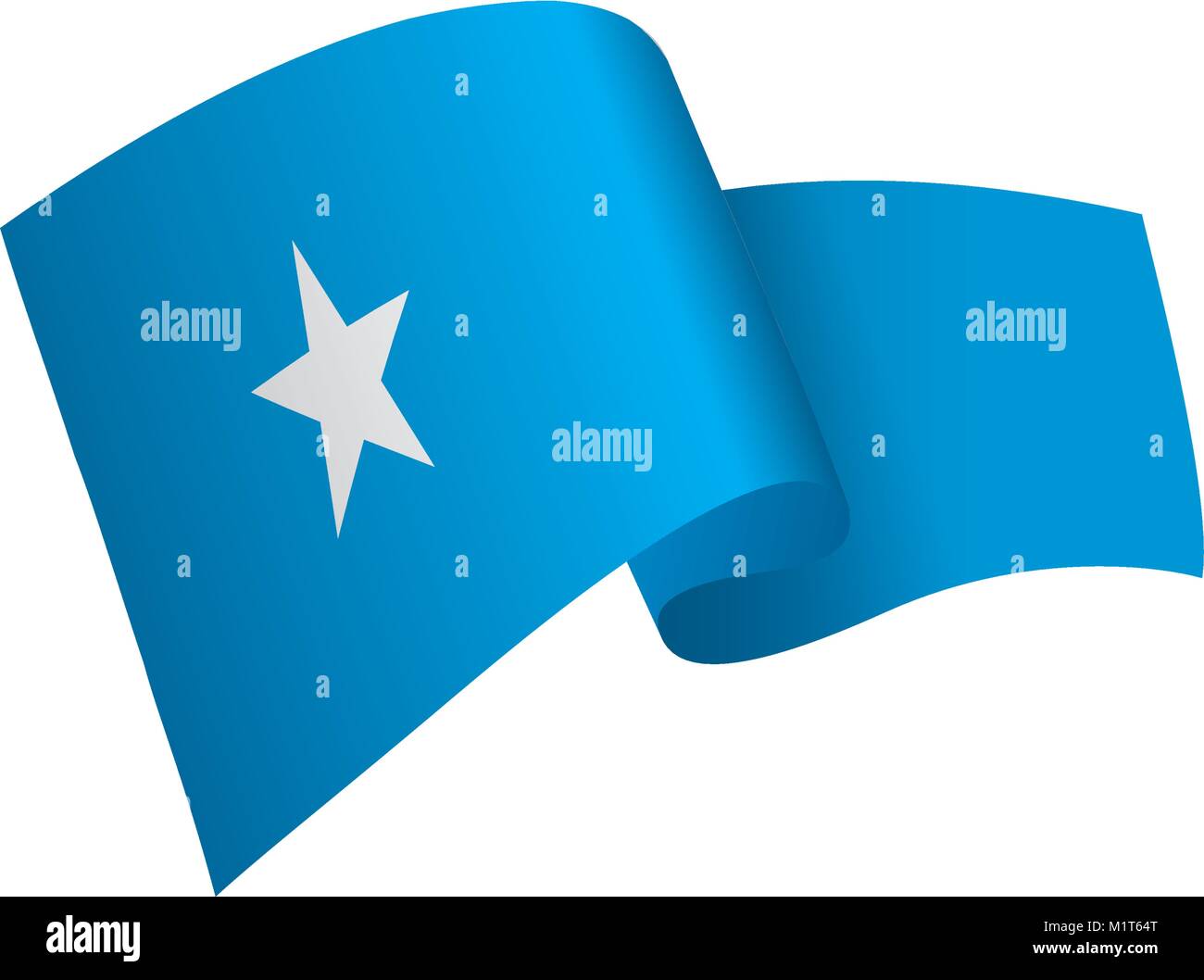 Somalia flag, vector illustration Stock Vector Image & Art - Alamy