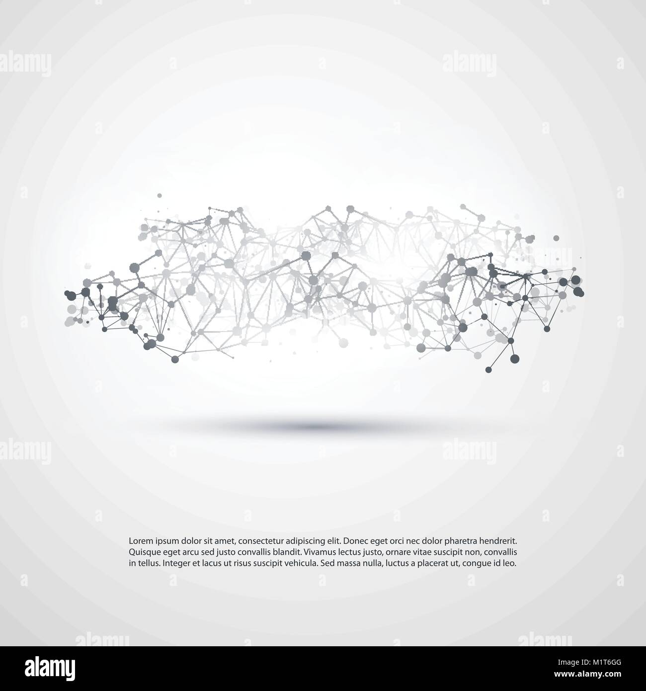 Black and White Modern Minimal Style Cloud Computing, Networks ...
