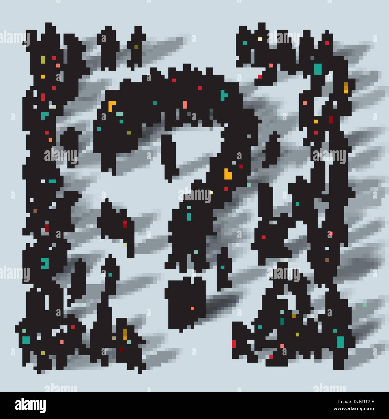 Thinking people illustration Stock Vector Images - Alamy