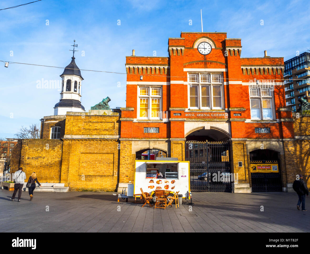 The Royal Arsenal Gatehouse in Woolwich - Southeast London, England ... The Royal Arsenal Gatehouse in Woolwich - Southeast London, England ...