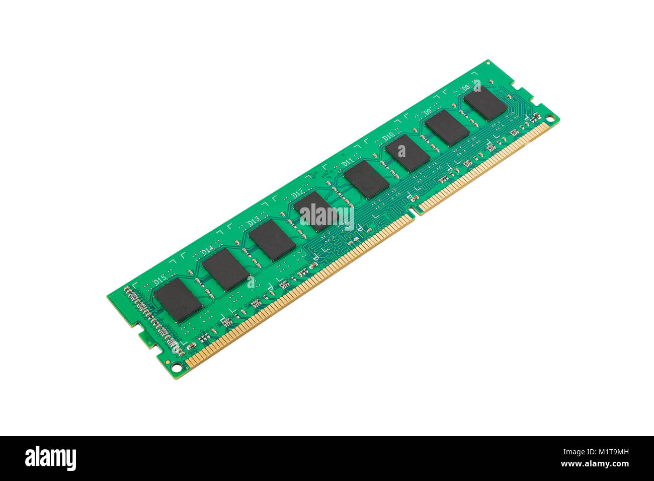DDR3 memory module isolated on a white background Stock Photo - Alamy