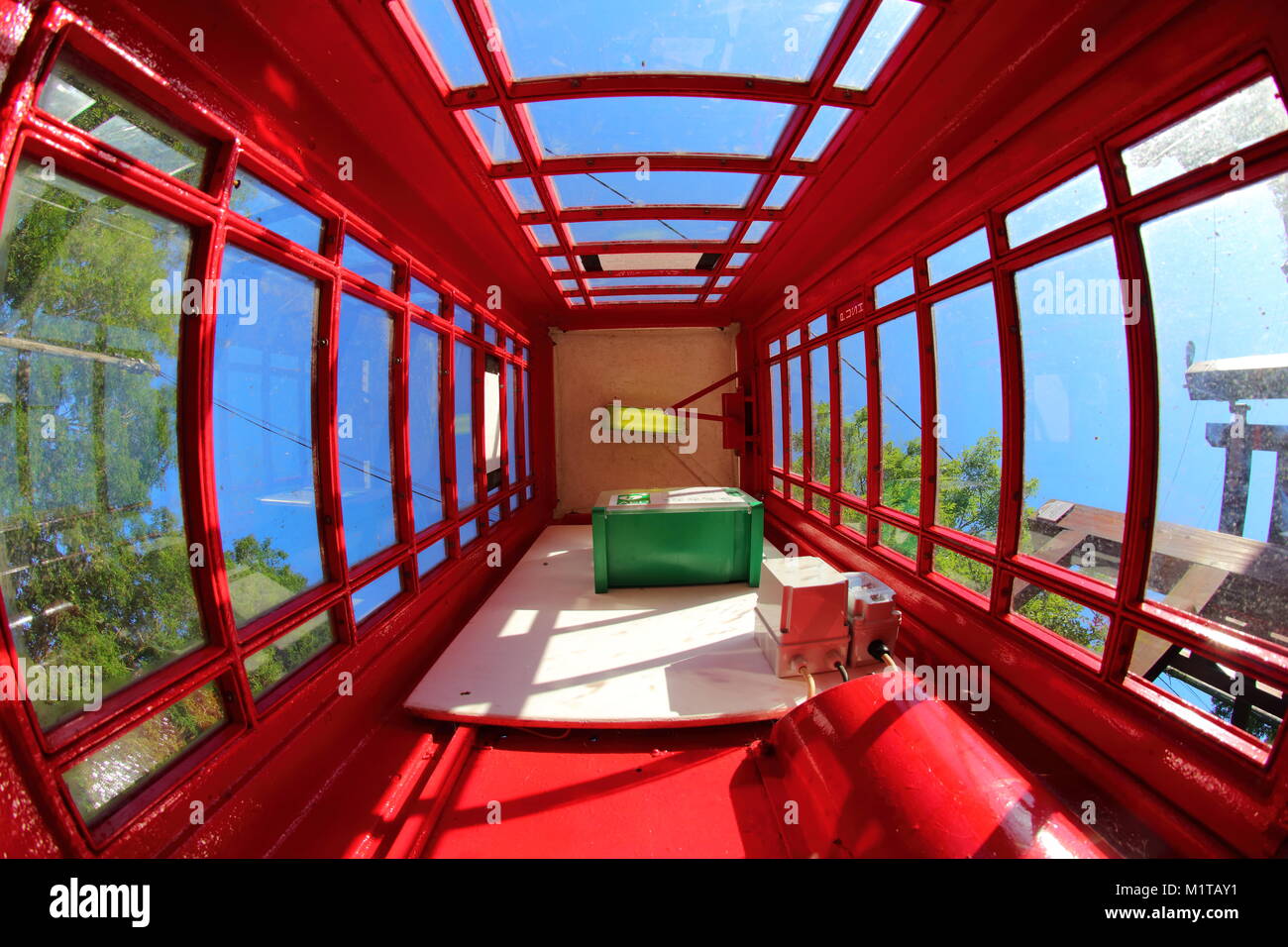 Interior of red telephone box hi-res stock photography and images - Alamy