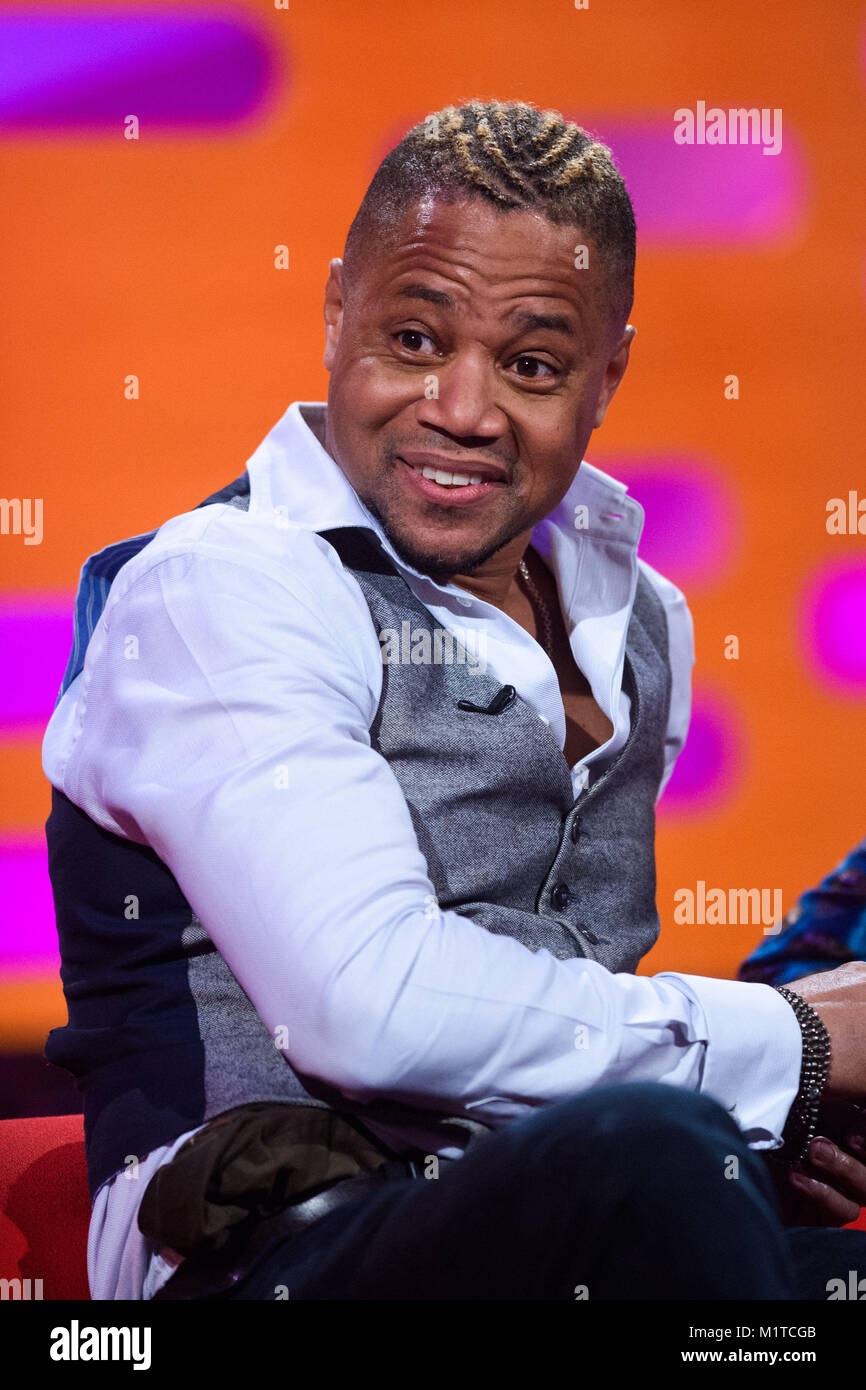 Cuba Gooding Jr during filming of the Graham Norton Show at The London ...