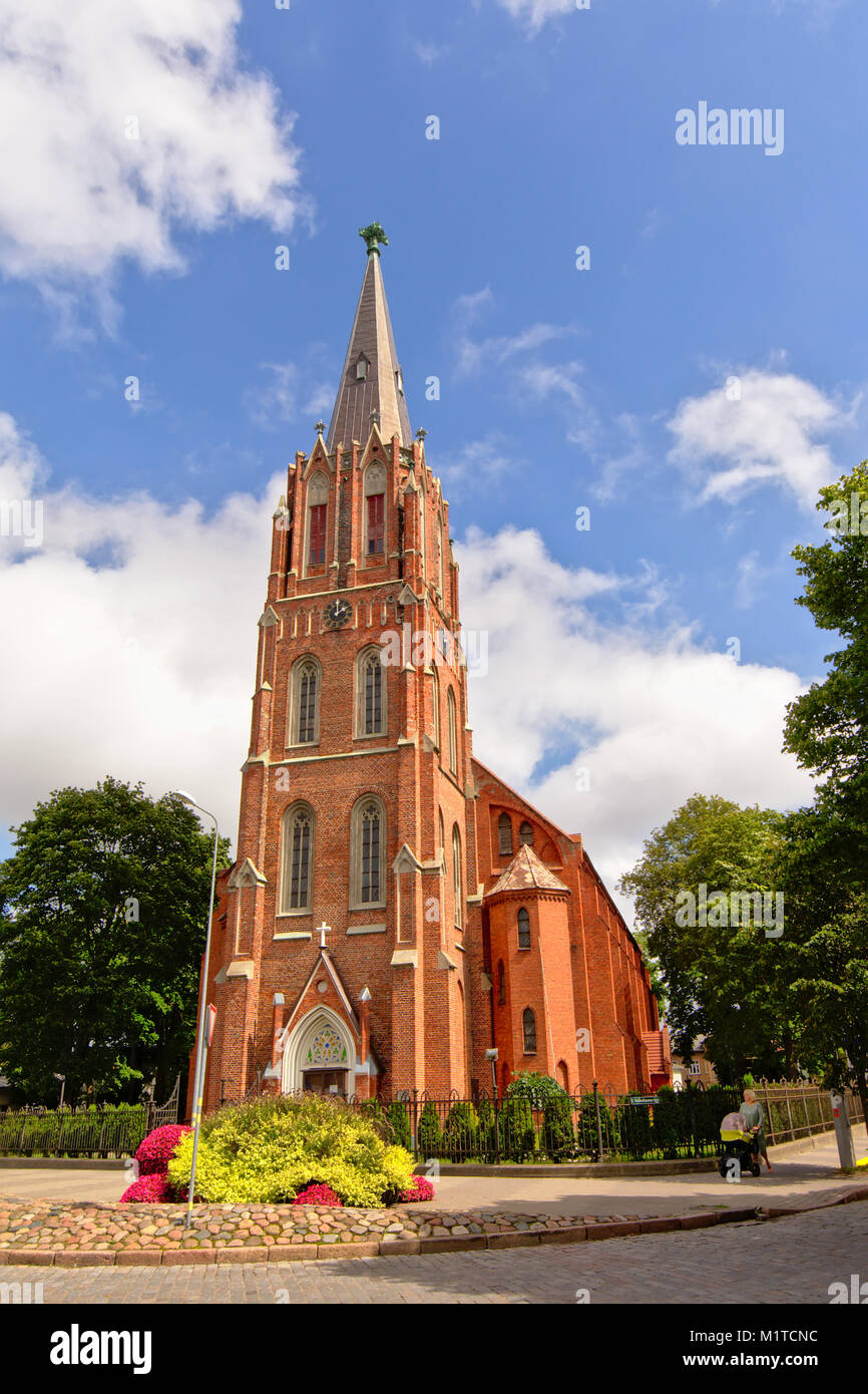 Neo gothic red brick church hi-res stock photography and images - Alamy