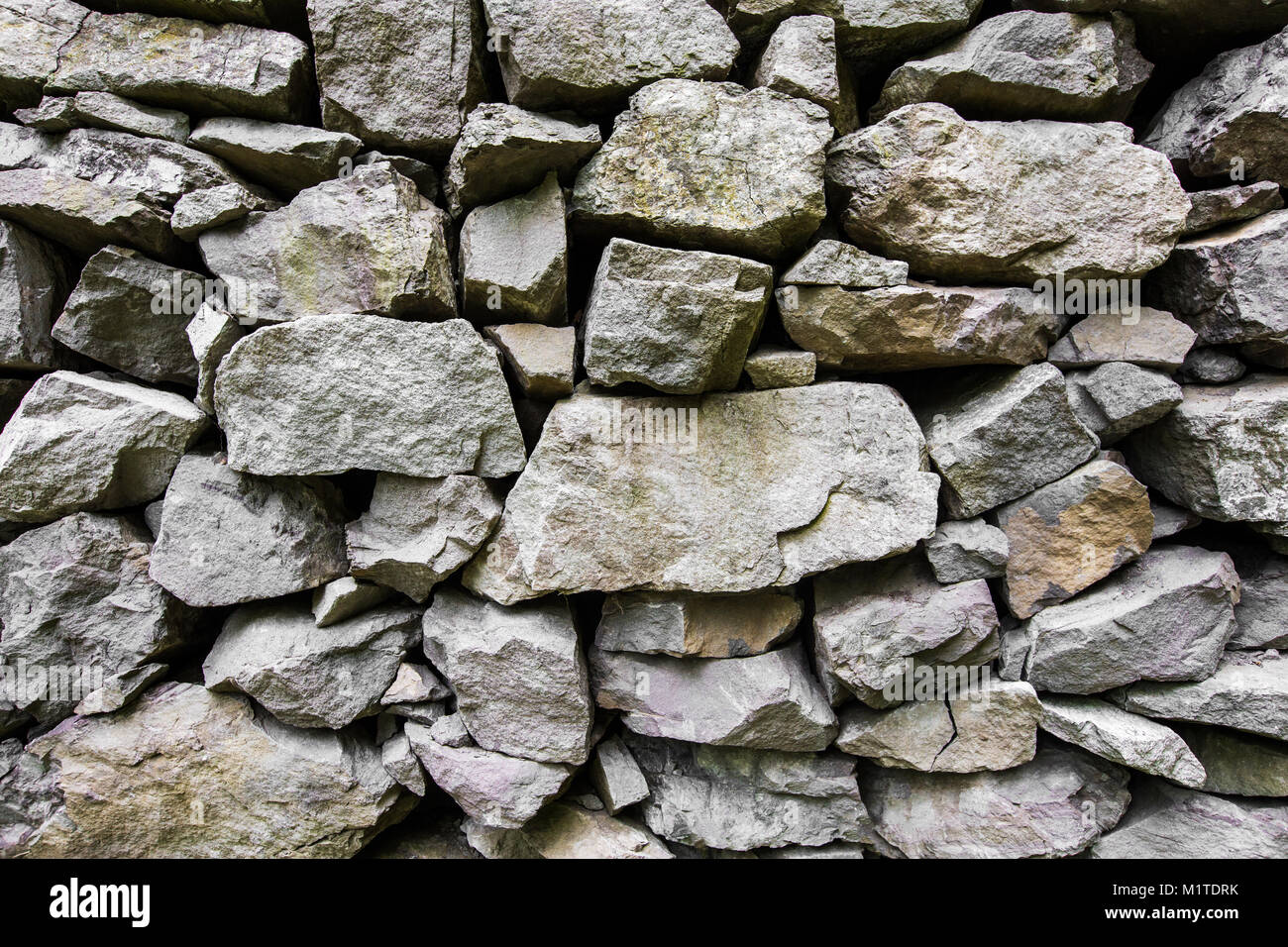 very old stone wall light Stock Photo - Alamy