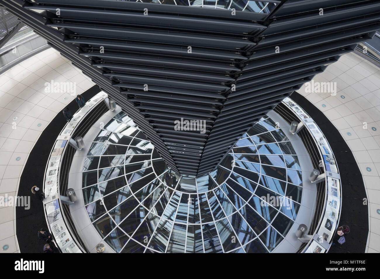 The Reichstag building, Norman Foster dome, Berlin, Germany Stock Photo ...