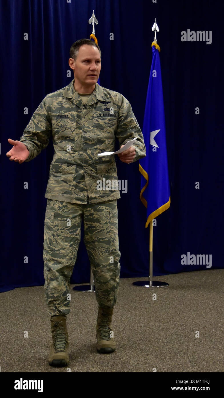California Air National Guard Command Chief Master Sgt. Steven Pyszka ...