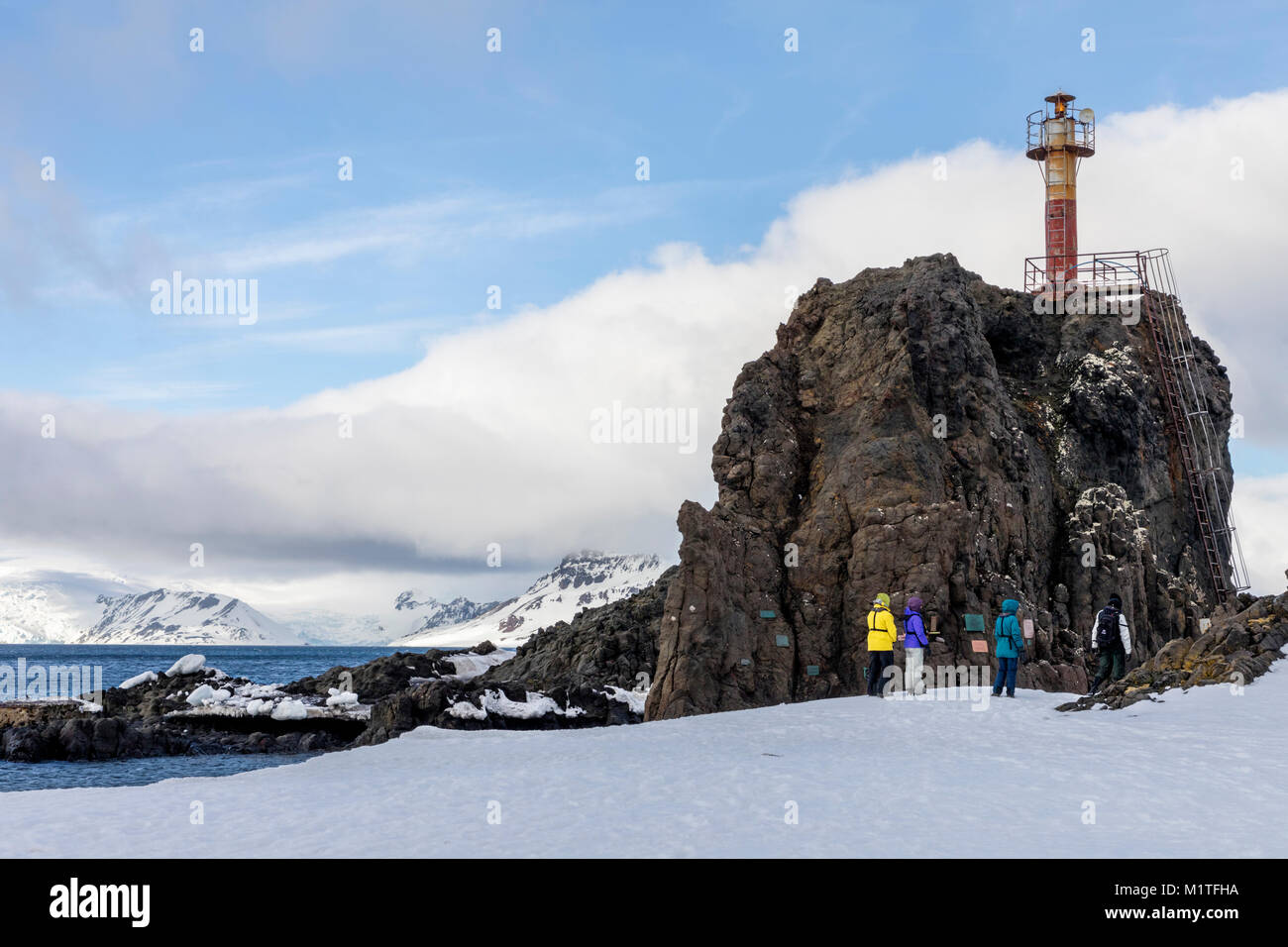 Lighthouse; Arctowski; Polish Research Station; King George Island ...