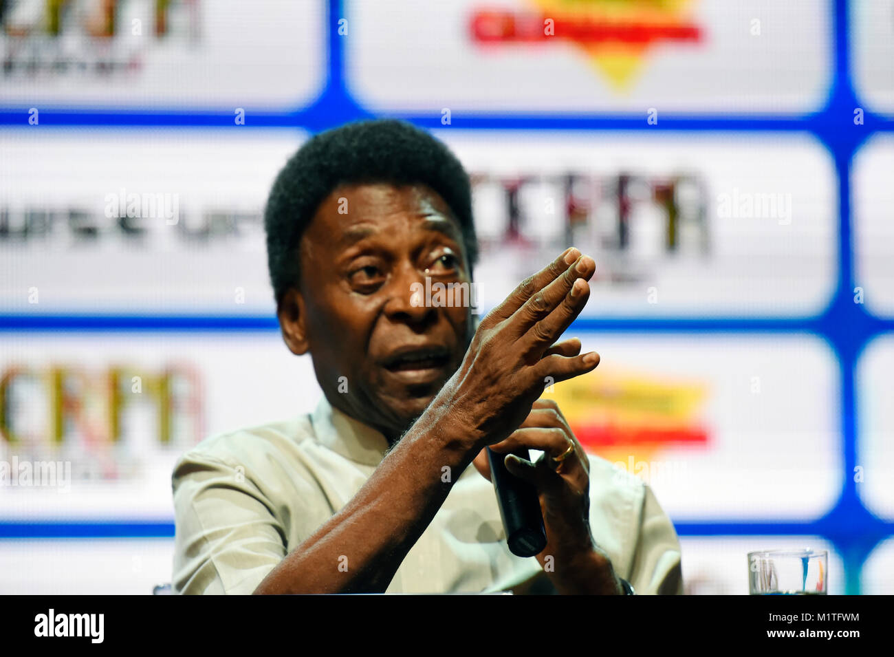 Rio de Janeiro-Brazil, January 15, 2018. Pelé, greatest soccer player ...