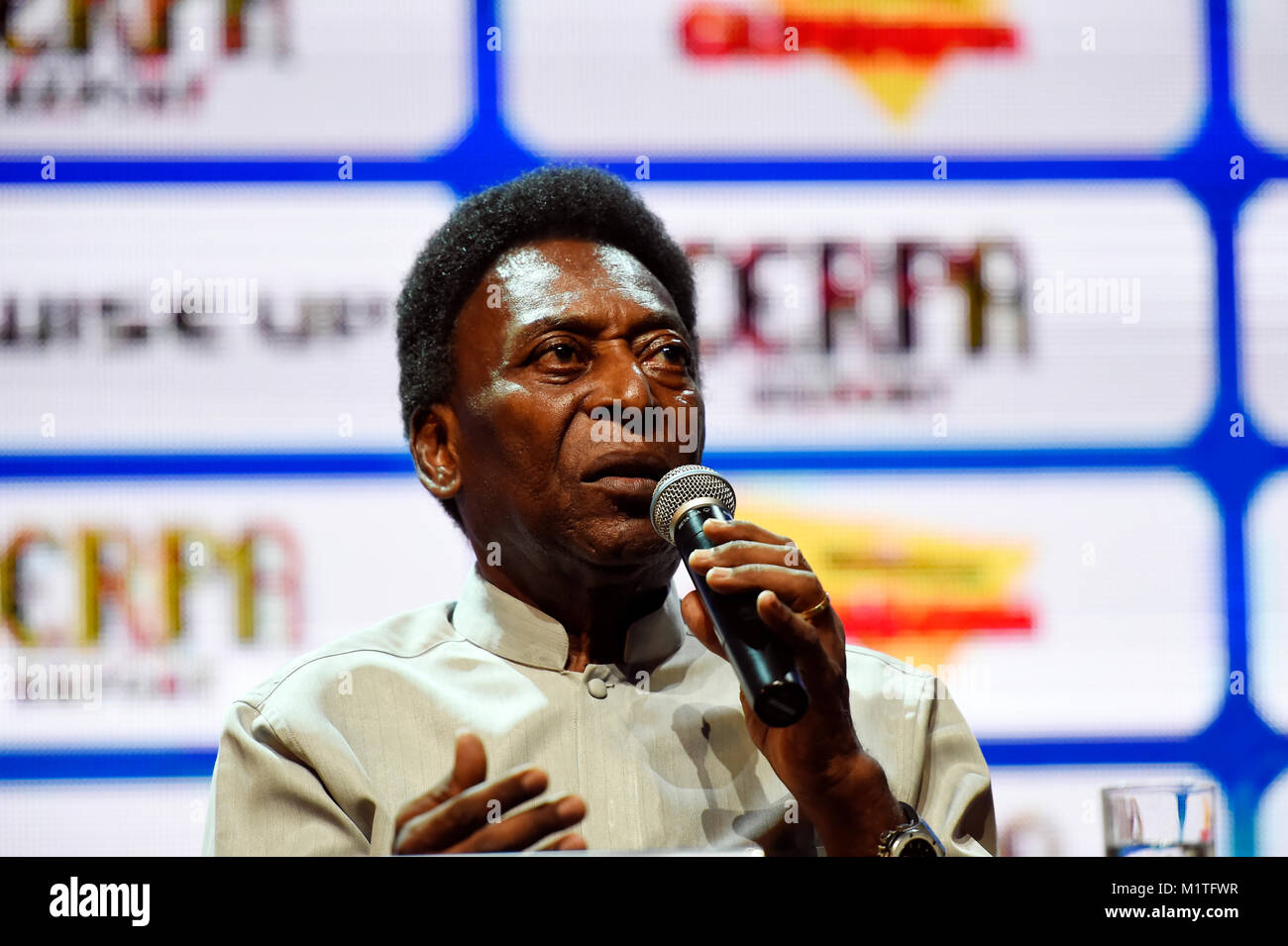 Rio de Janeiro-Brazil, January 15, 2018. Pelé, greatest soccer player ...