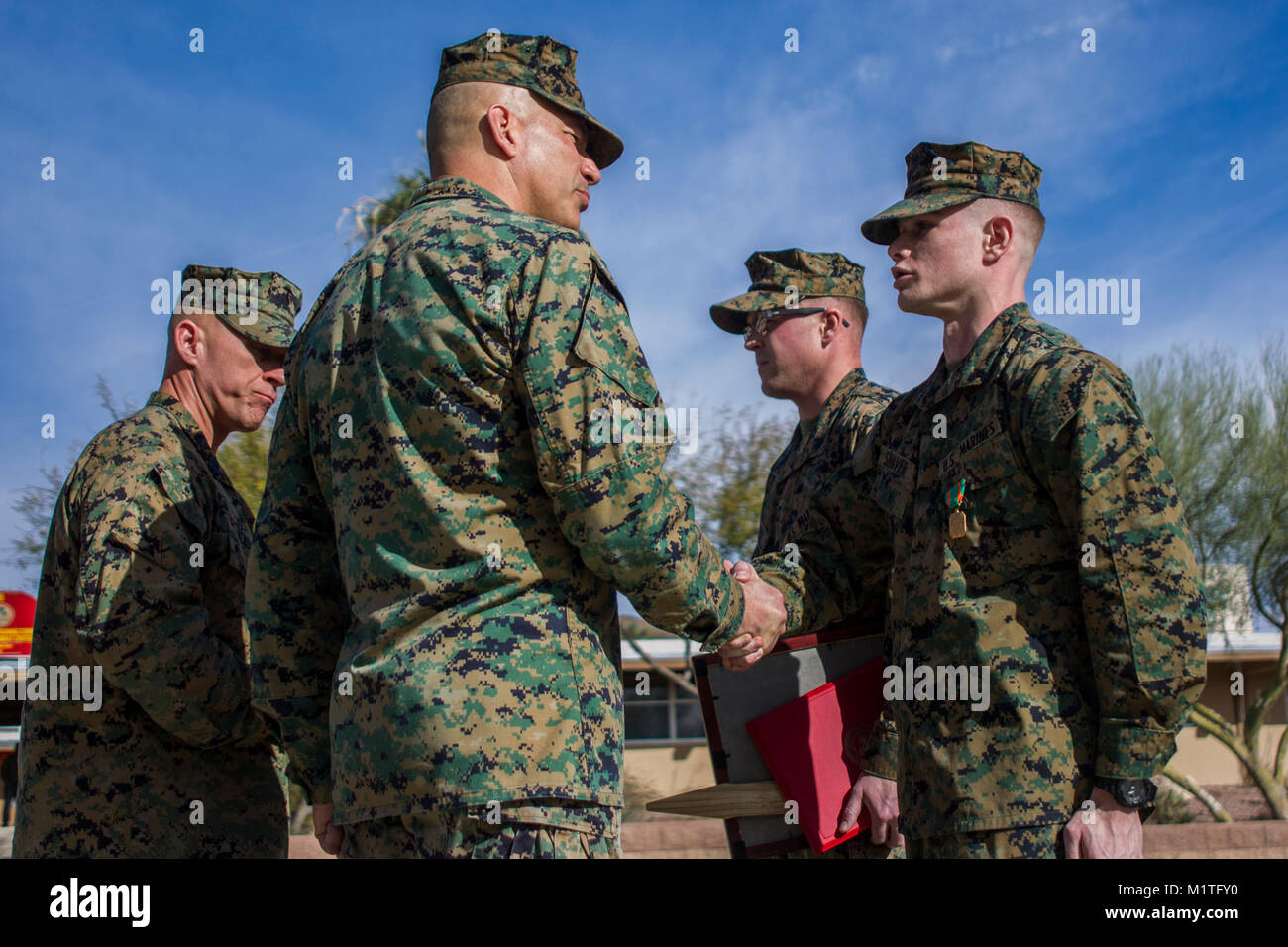 Major General William F. Mullen III, base commanding general, Marine ...