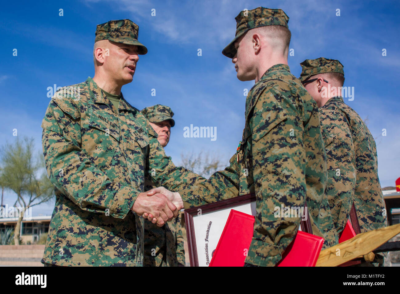 Major General William F. Mullen III, base commanding general, Marine ...