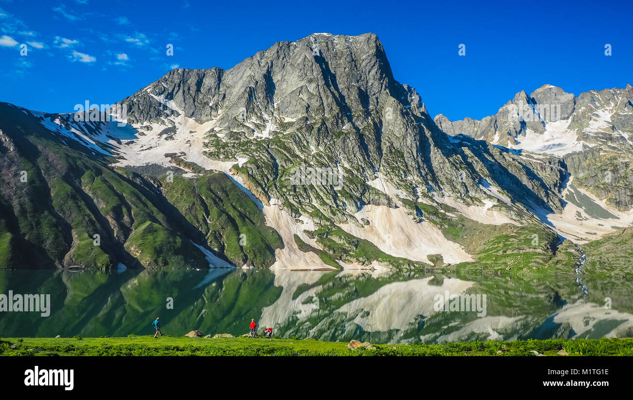Beautiful mountain landscape of Sonamarg, Jammu and Kashmir state ...