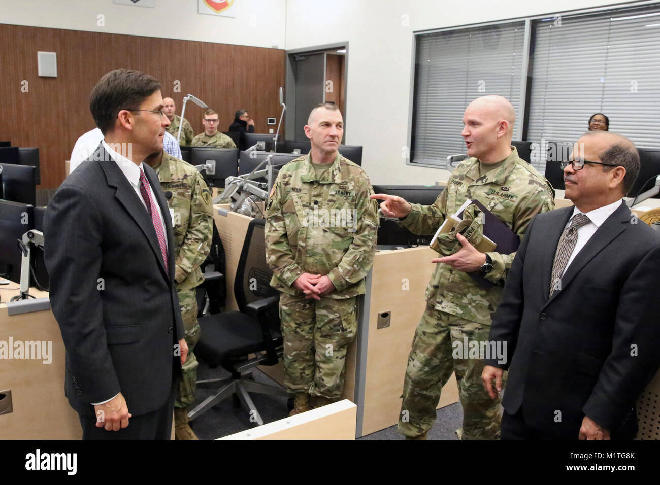 U.S. Army Col. Rob Parker, the U.S. Army Europe chief information ...