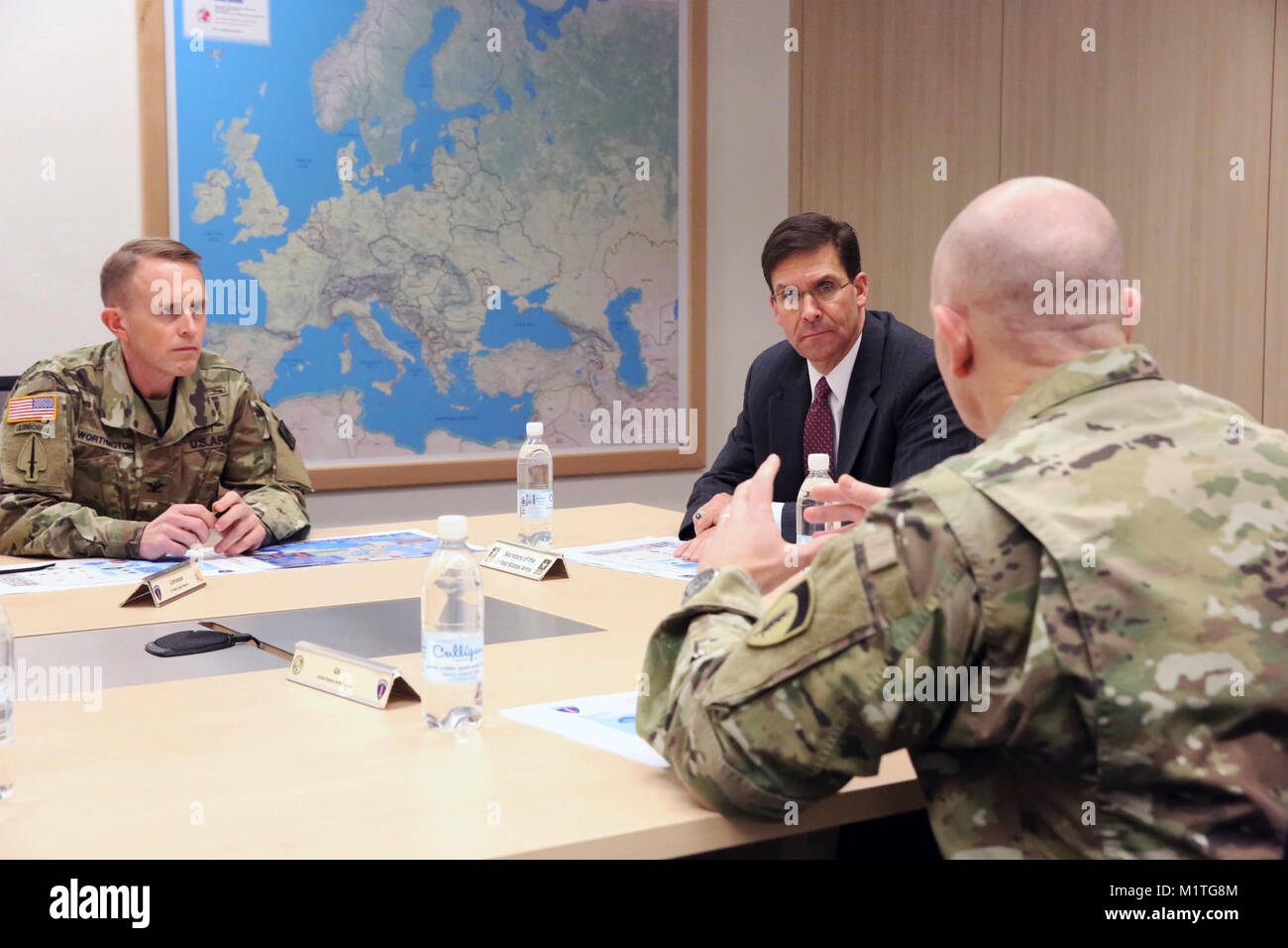 U.S. Army Col. Rob Parker, the U.S. Army Europe chief information ...