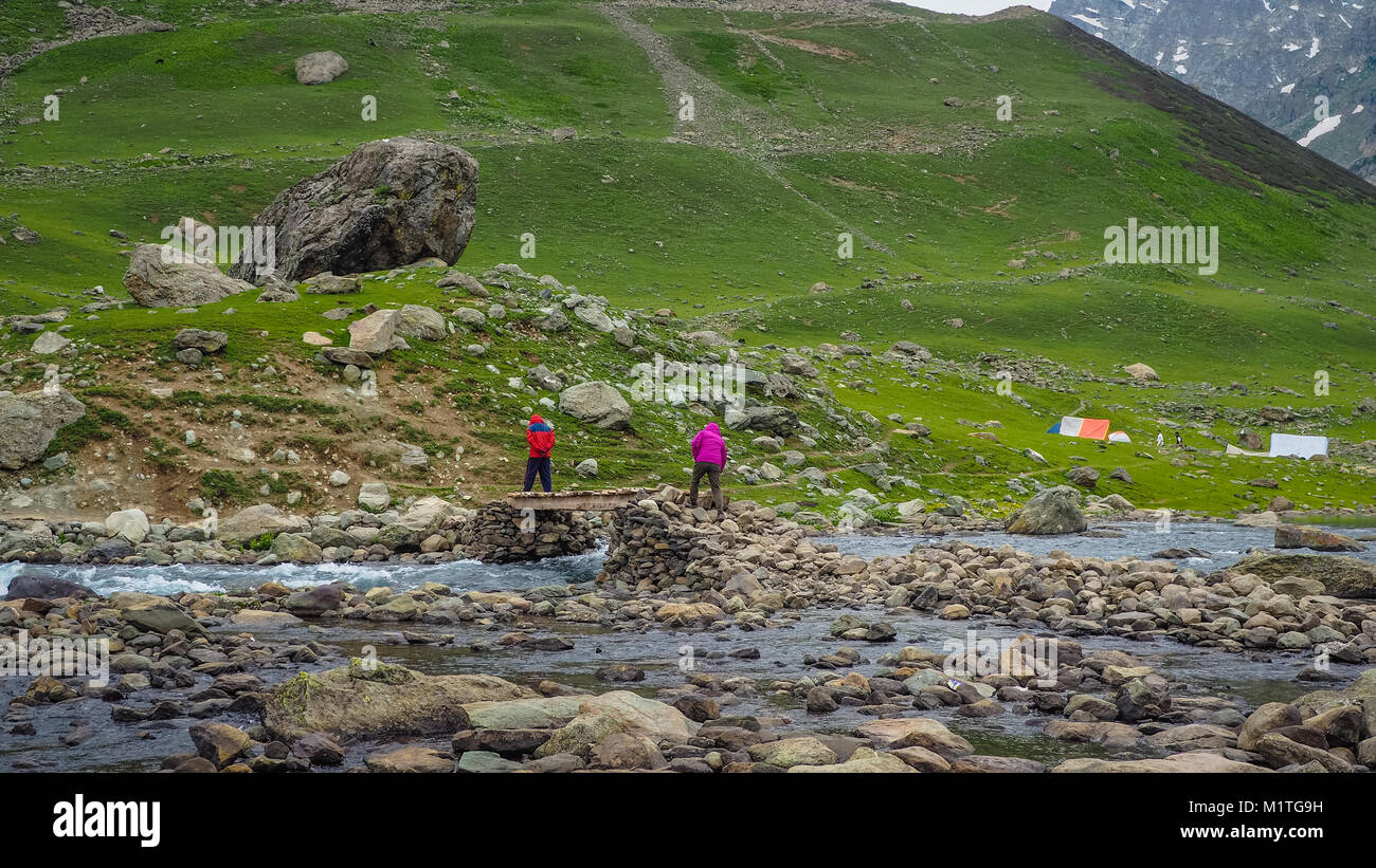 Beautiful mountain landscape of Sonamarg, Jammu and Kashmir state ...