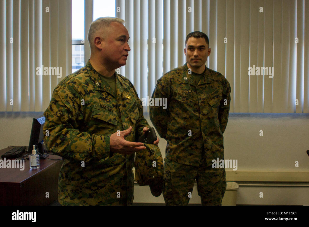 Col. Ricardo Martinez, chief of staff, Marine Air Ground Task Force ...