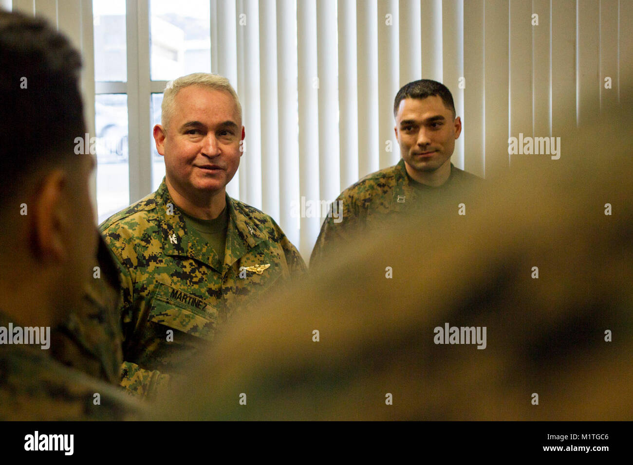 Col. Ricardo Martinez, chief of staff, Marine Air Ground Task Force ...