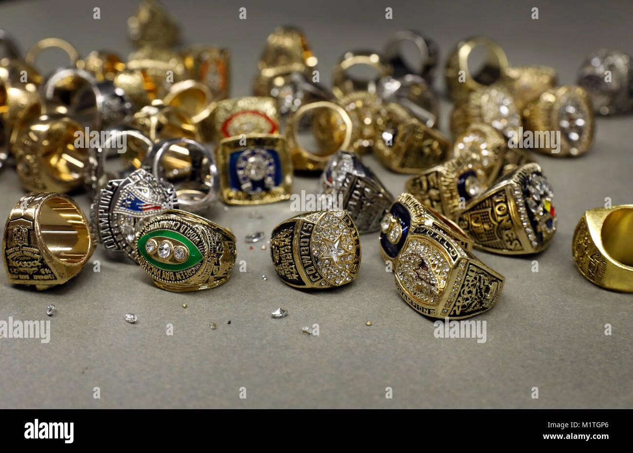Counterfeit super bowl rings hi-res stock photography and images - Alamy