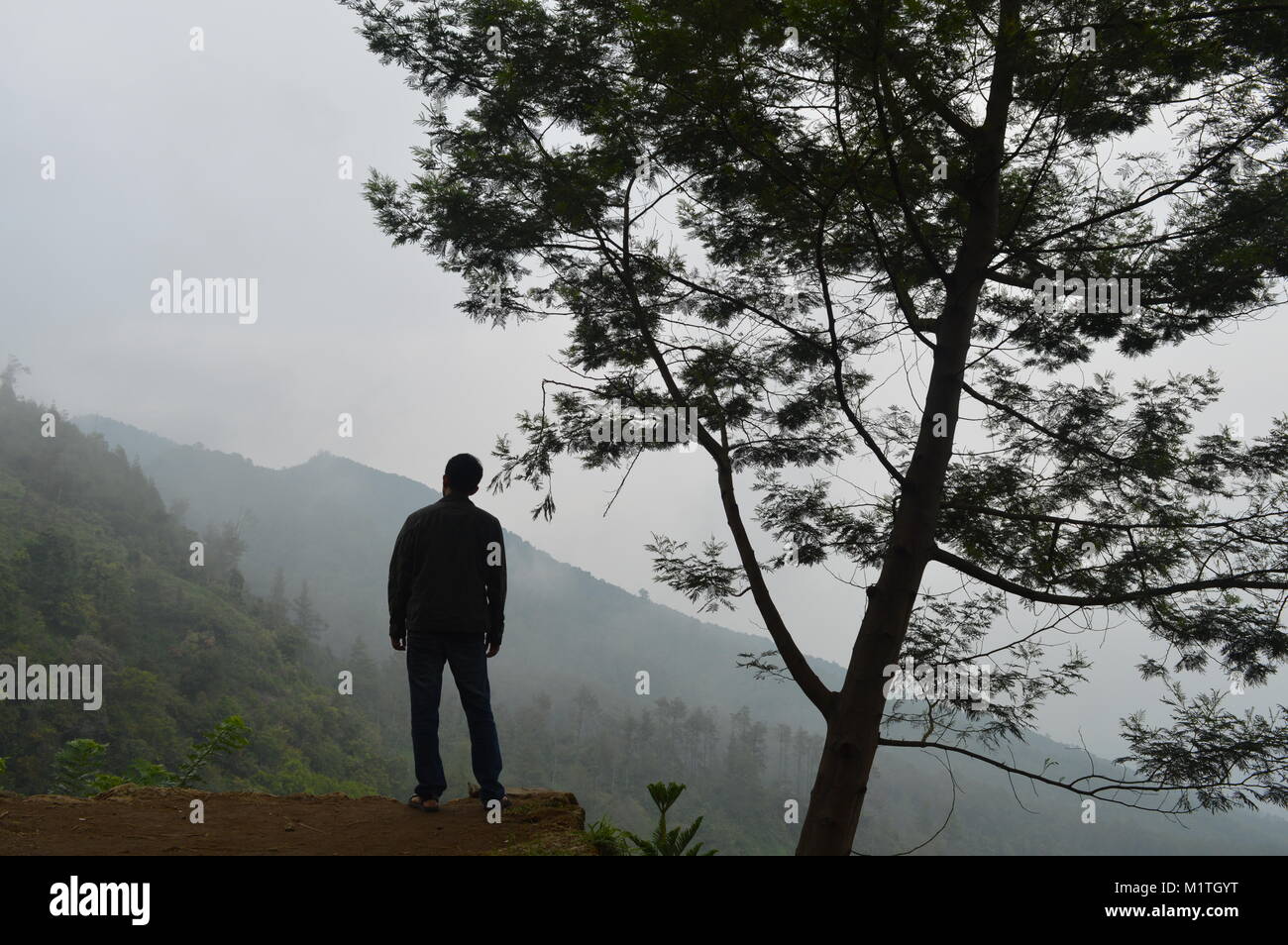Semarang top view Stock Photo - Alamy