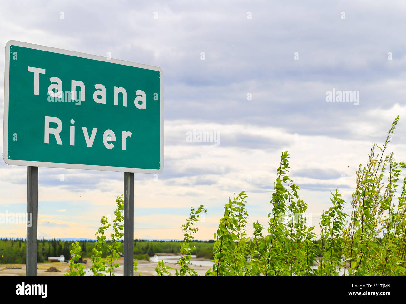 Tanana river bridge hi-res stock photography and images - Alamy