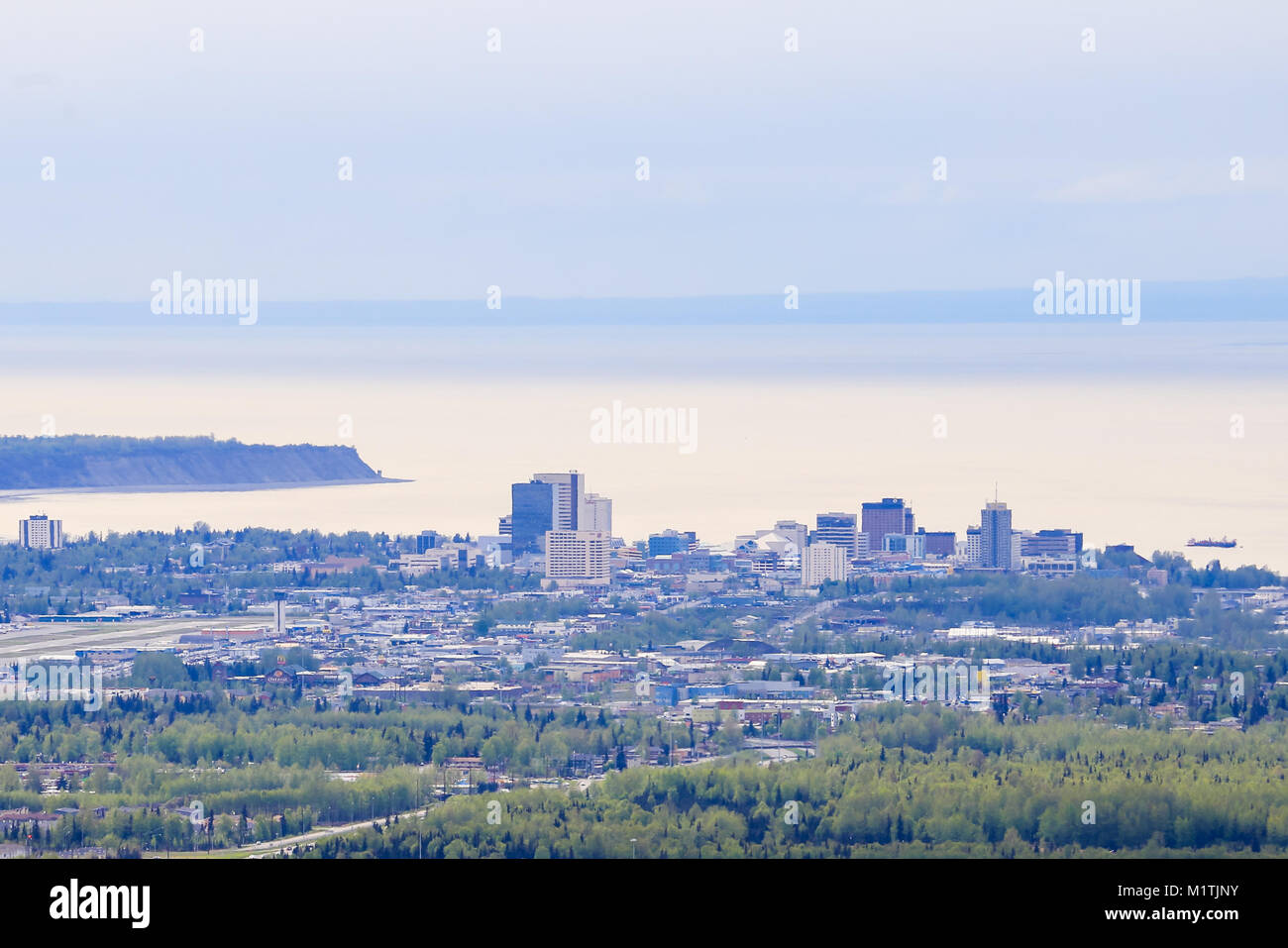 Anchorage alaska skyline hi-res stock photography and images - Alamy