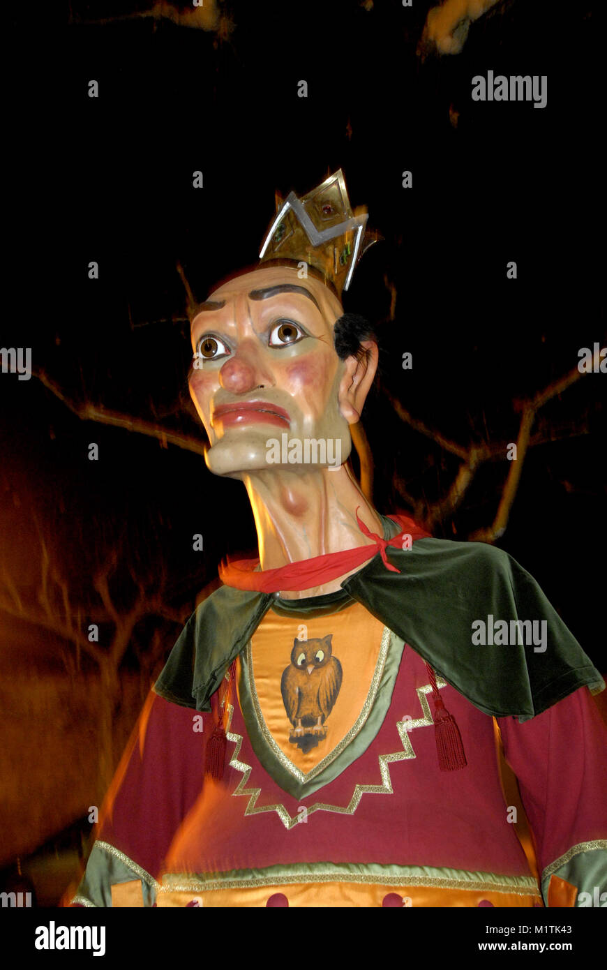 Giant of Solsona, Catalonia tradition Stock Photo - Alamy
