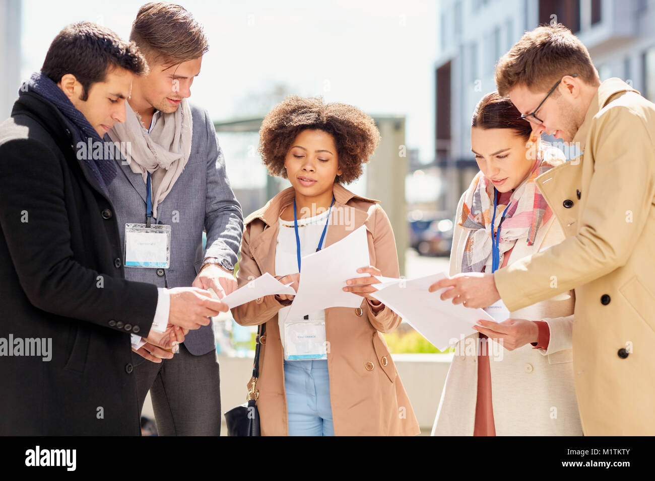 International business team hi-res stock photography and images - Alamy