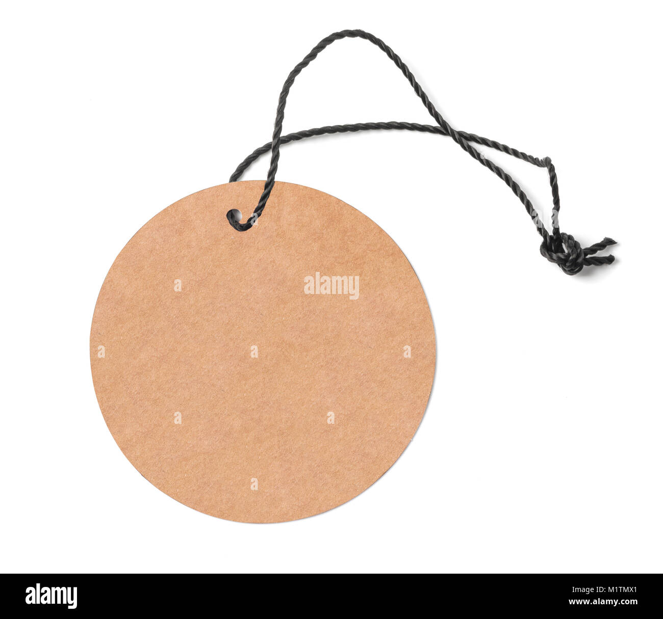 Kraft paper gift tags Cut Out Stock Images & Pictures - Alamy