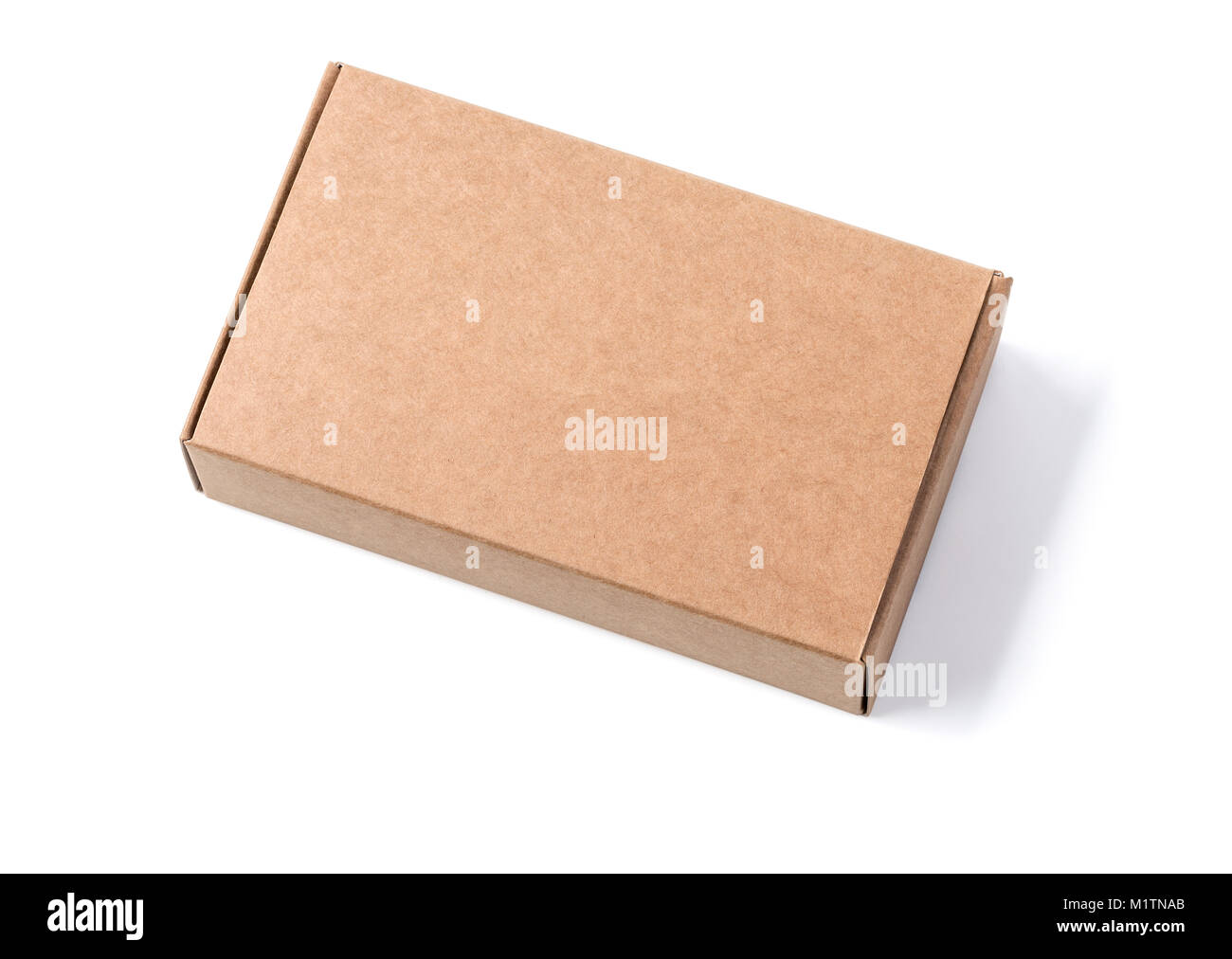 brown boxes recycle isolated on white.With clipping path Stock Photo ...