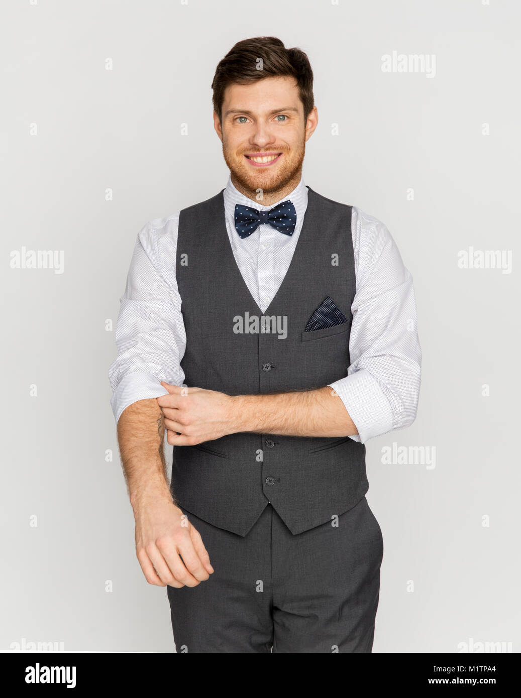 Man dressing in vintage clothes hi-res stock photography and images - Alamy