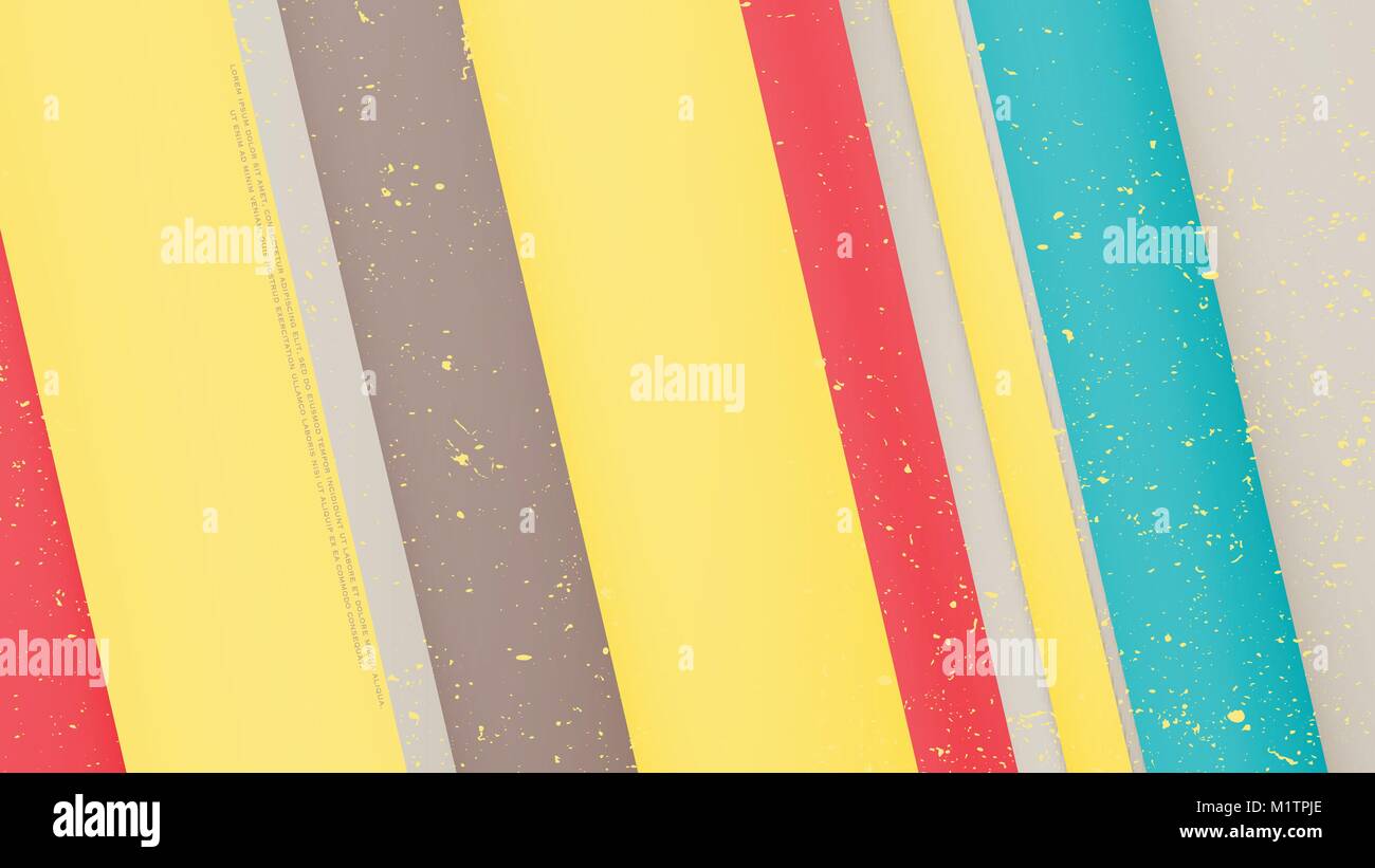 abstract, colorful stripes over grunge background. vector wallpaper ...