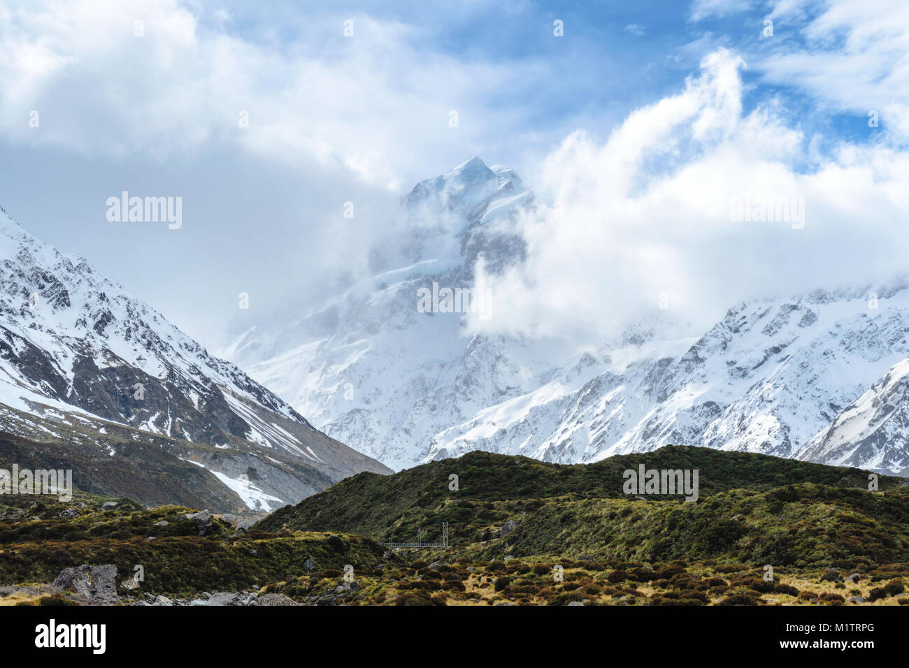 Aoraki mt cook national hi-res stock photography and images - Alamy