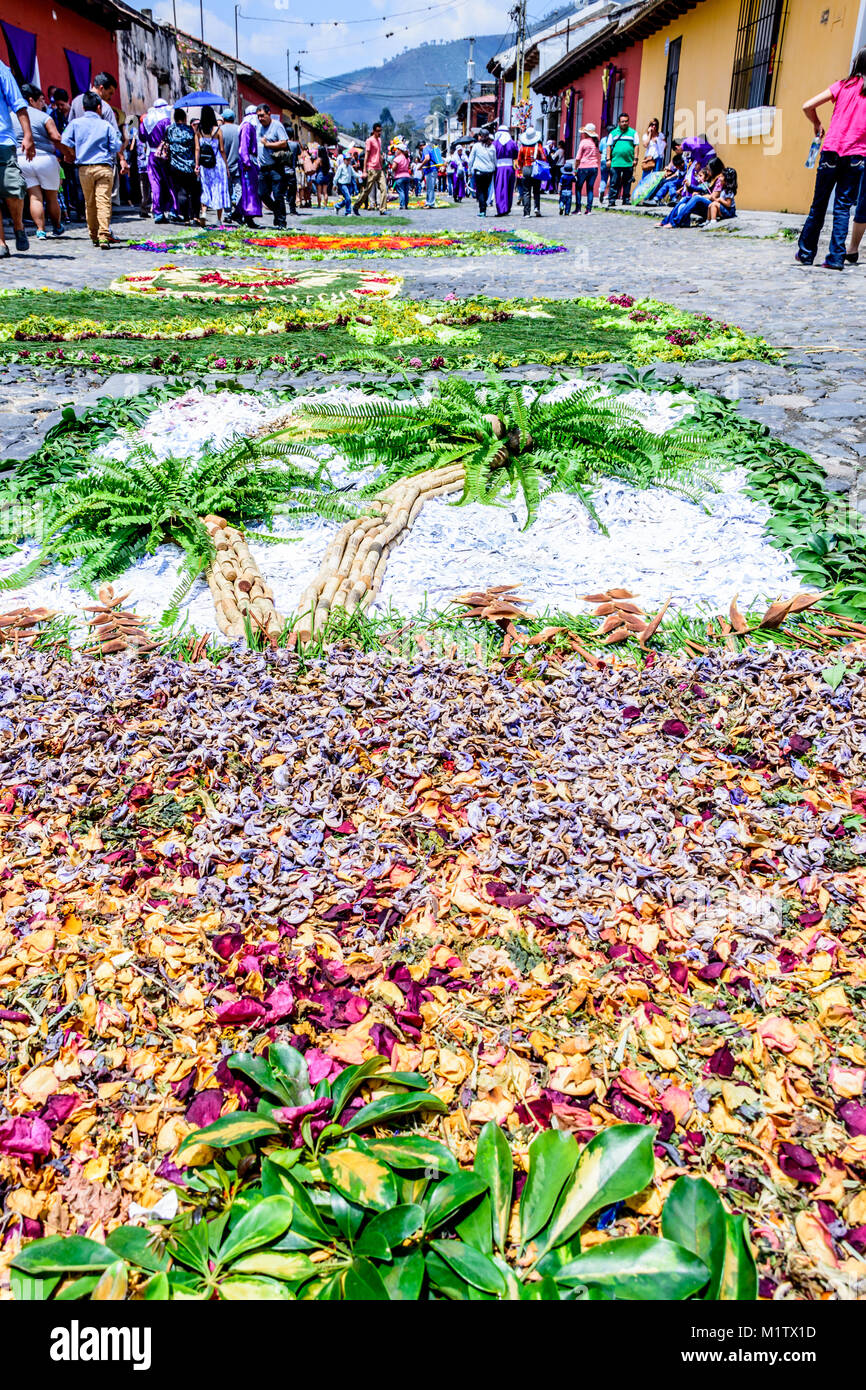 Easter carpets in antigua guatemala hi-res stock photography and images ...
