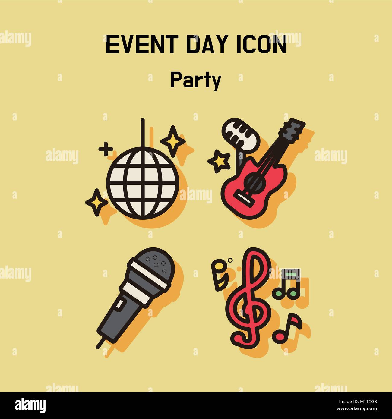 Carnival song Stock Vector Images - Alamy