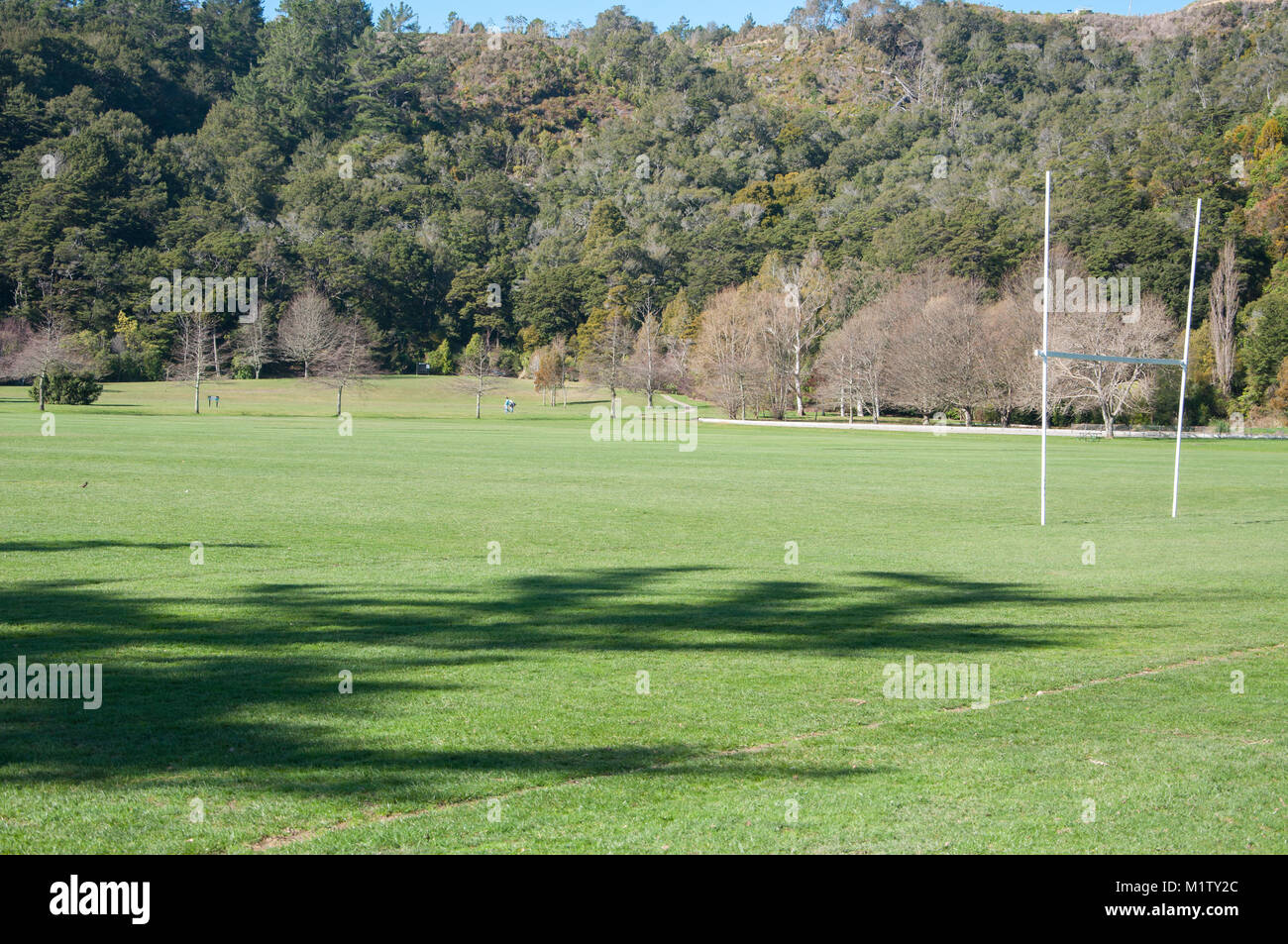Rugby posts hi-res stock photography and images - Alamy