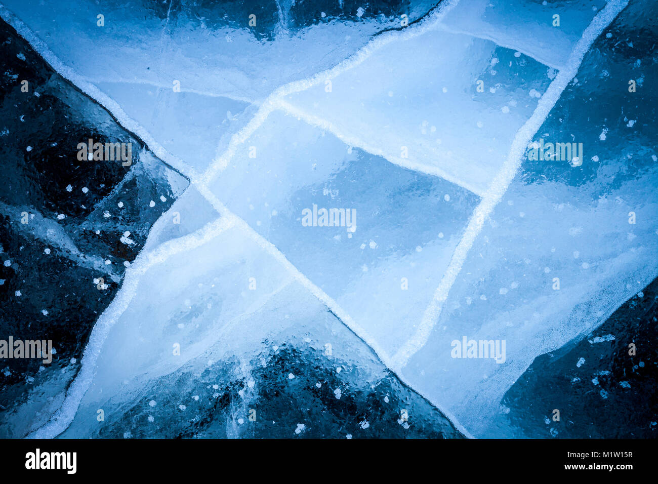 Ice and snow detail outdoors, background, texture Stock Photo - Alamy
