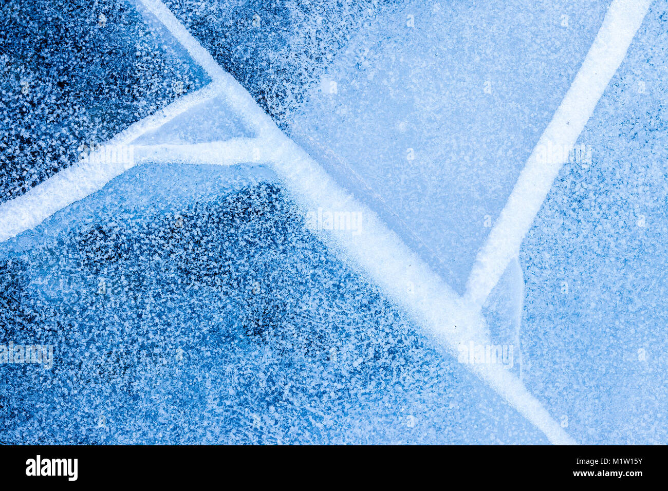 Ice and snow detail outdoors, background, texture Stock Photo - Alamy