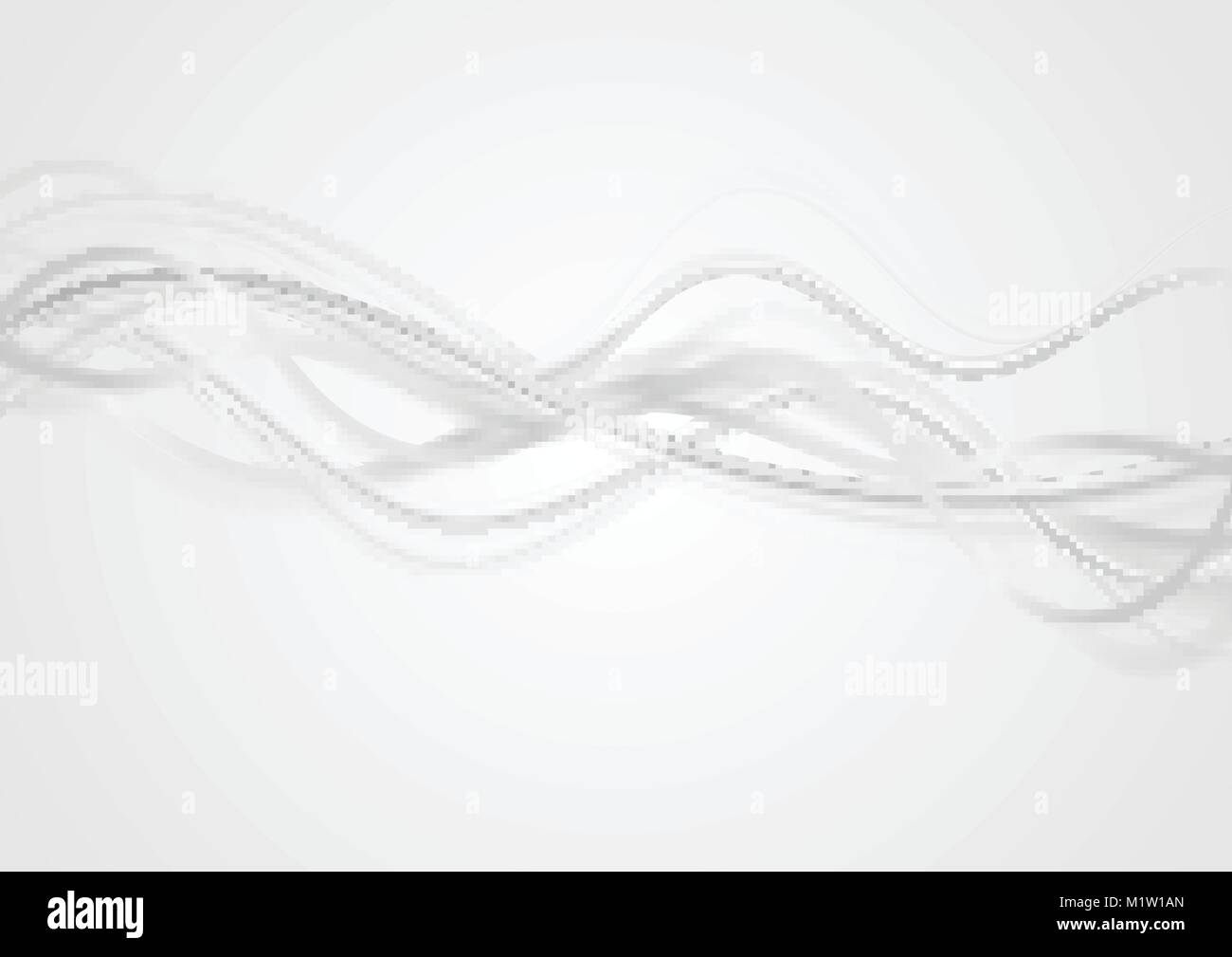 Abstract shiny grey waves background. Vector design Stock Vector Image ...