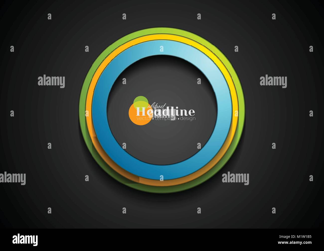Circles logo Stock Vector Images - Alamy