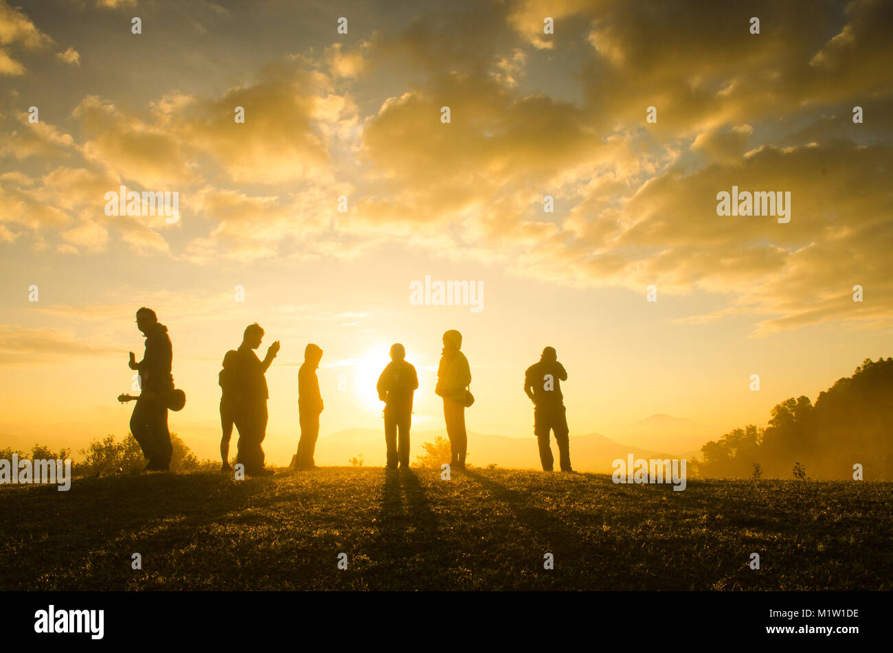Group Of People Celebration Cheerful Sunset Concept,Big group of happy ...