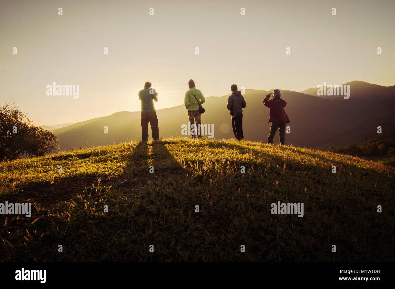 Group Of People Celebration Cheerful Sunset Concept,Big group of happy ...