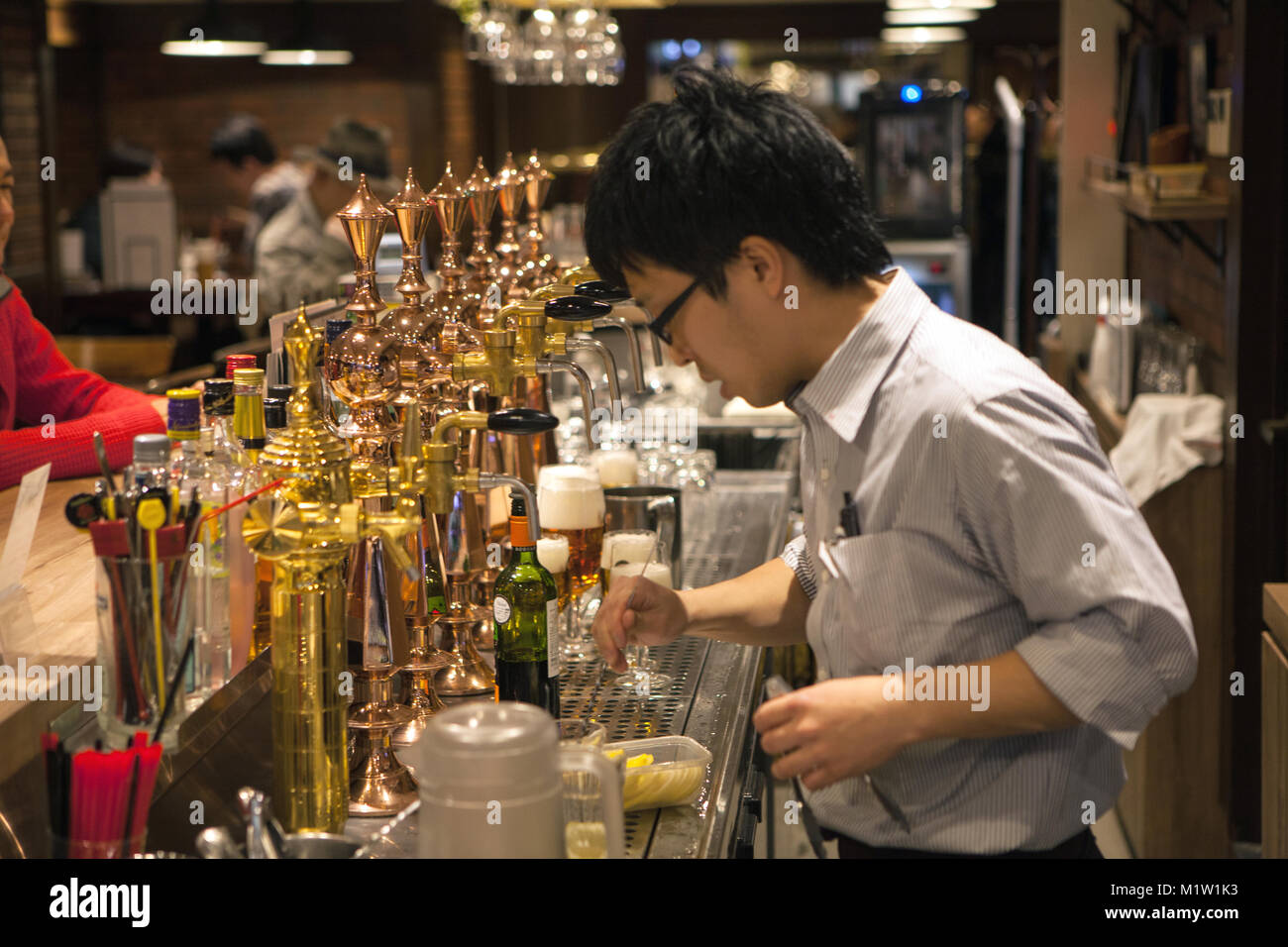 Bar, Shinjuku, Tokyo, Japan Stock Photo - Alamy