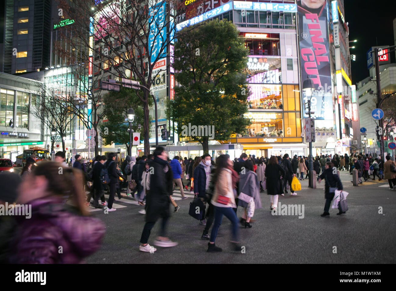 Shibuya Crossing, Tokyo , Japan Stock Photo - Alamy