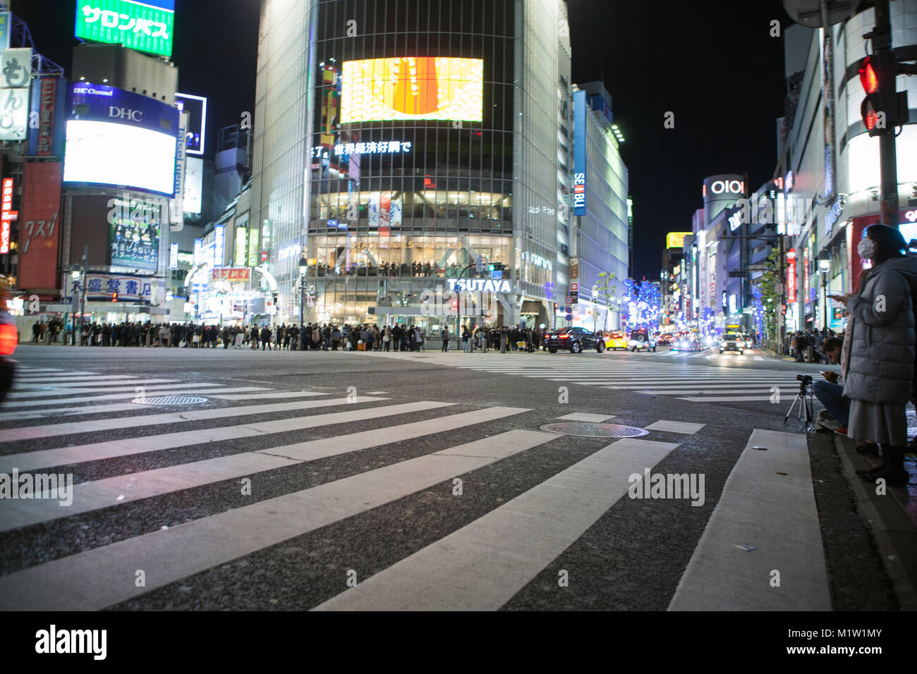Shibuya Crossing, Tokyo , Japan Stock Photo - Alamy